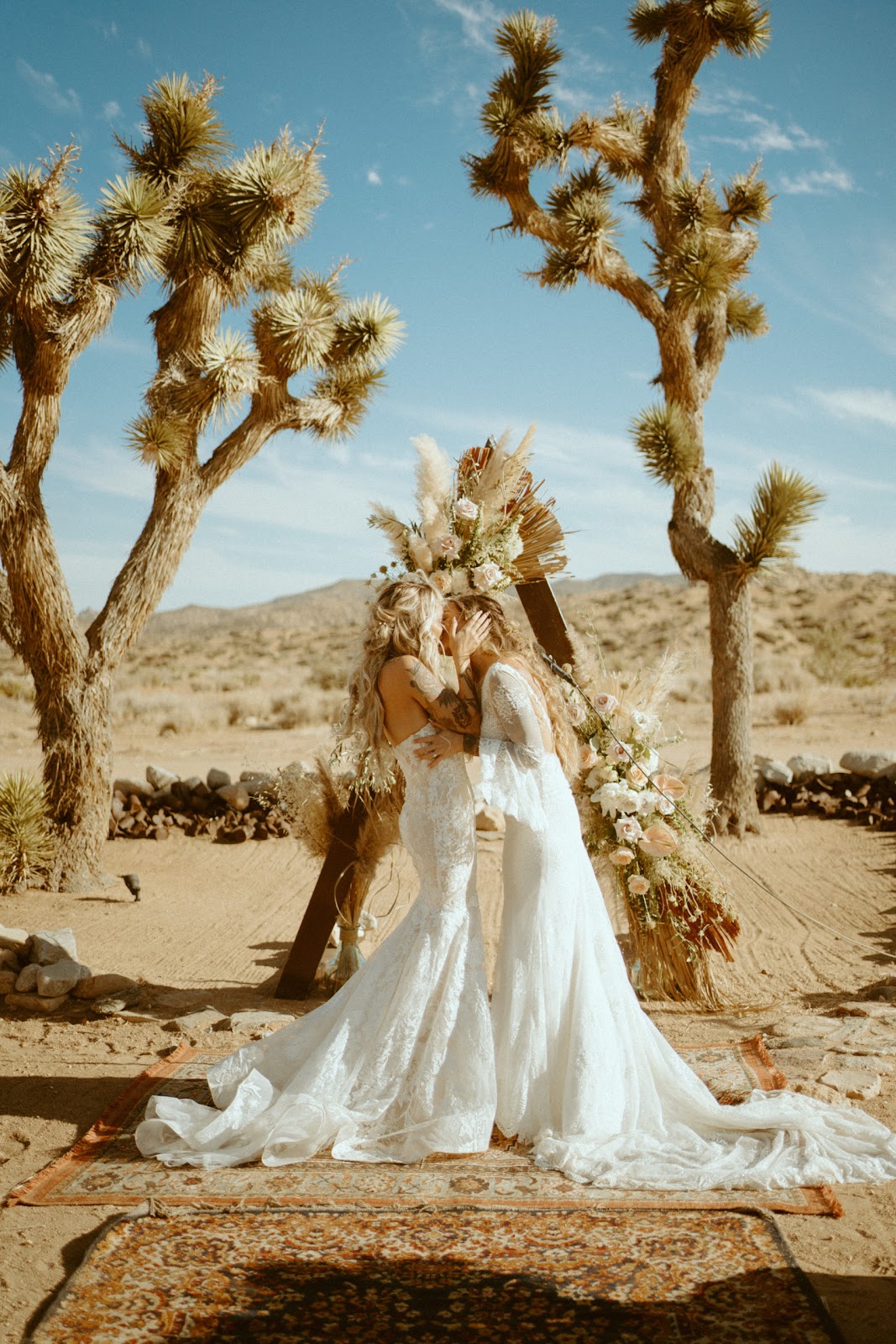 Dream Joshua Tree Wedding at Rasta Rita Cantina